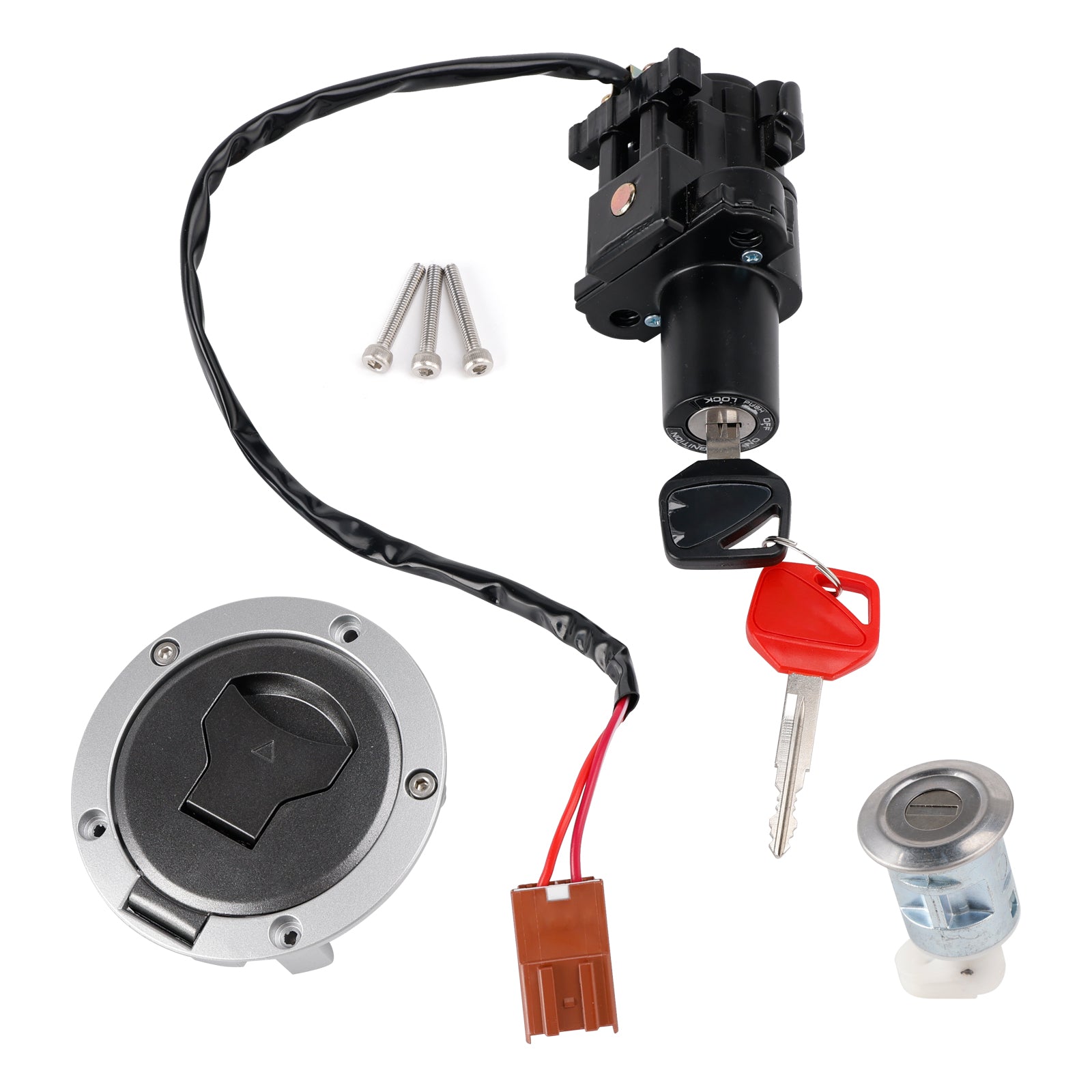 2021-2023 ホンダ CRF1100A イグニッションスイッチロックセット 35010-MKS-A01 35010-MKS-A02 ...