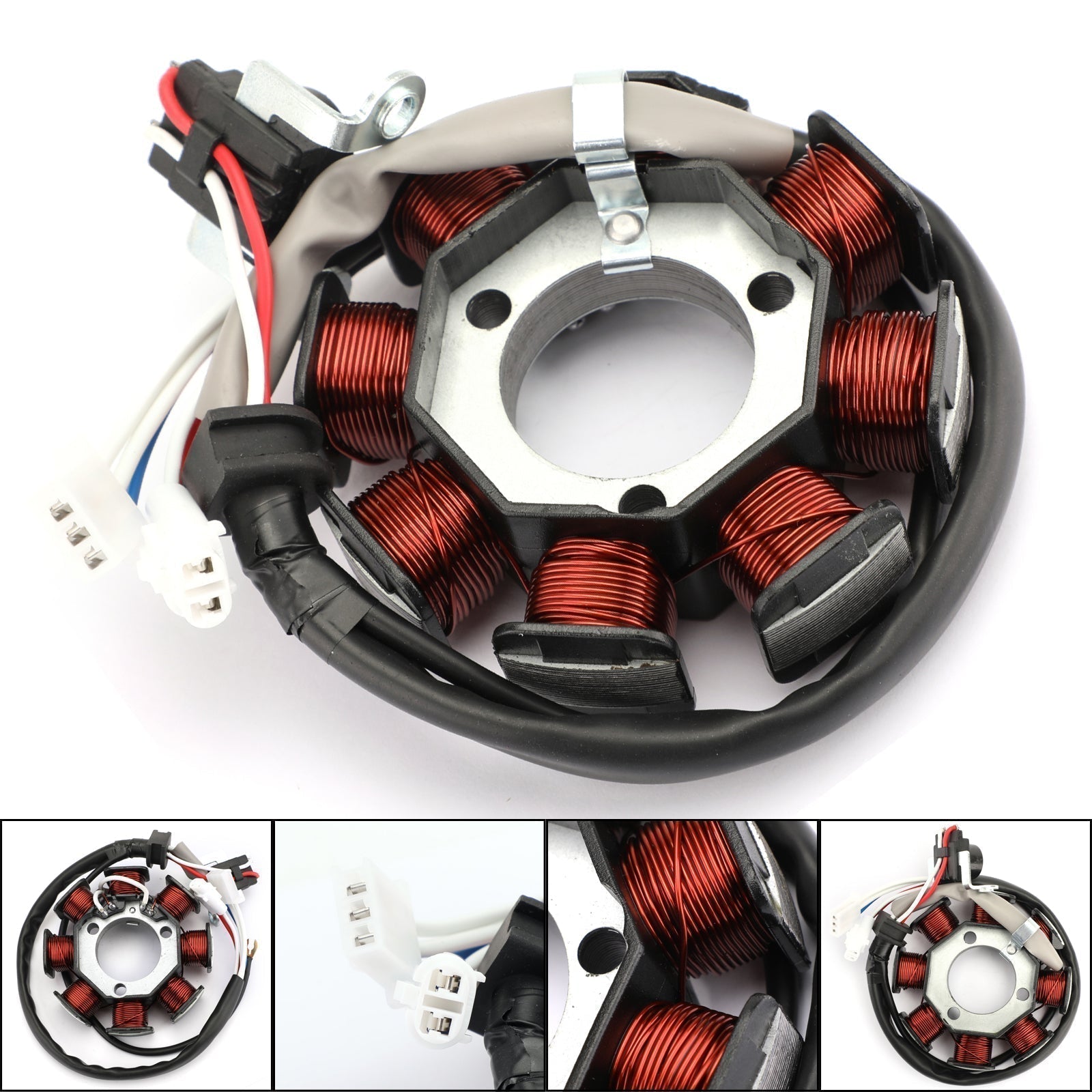 Alternator Stator For Yamaha XT125 X/R YBR125 05-14 3D9-H1410-00 3D9 ...