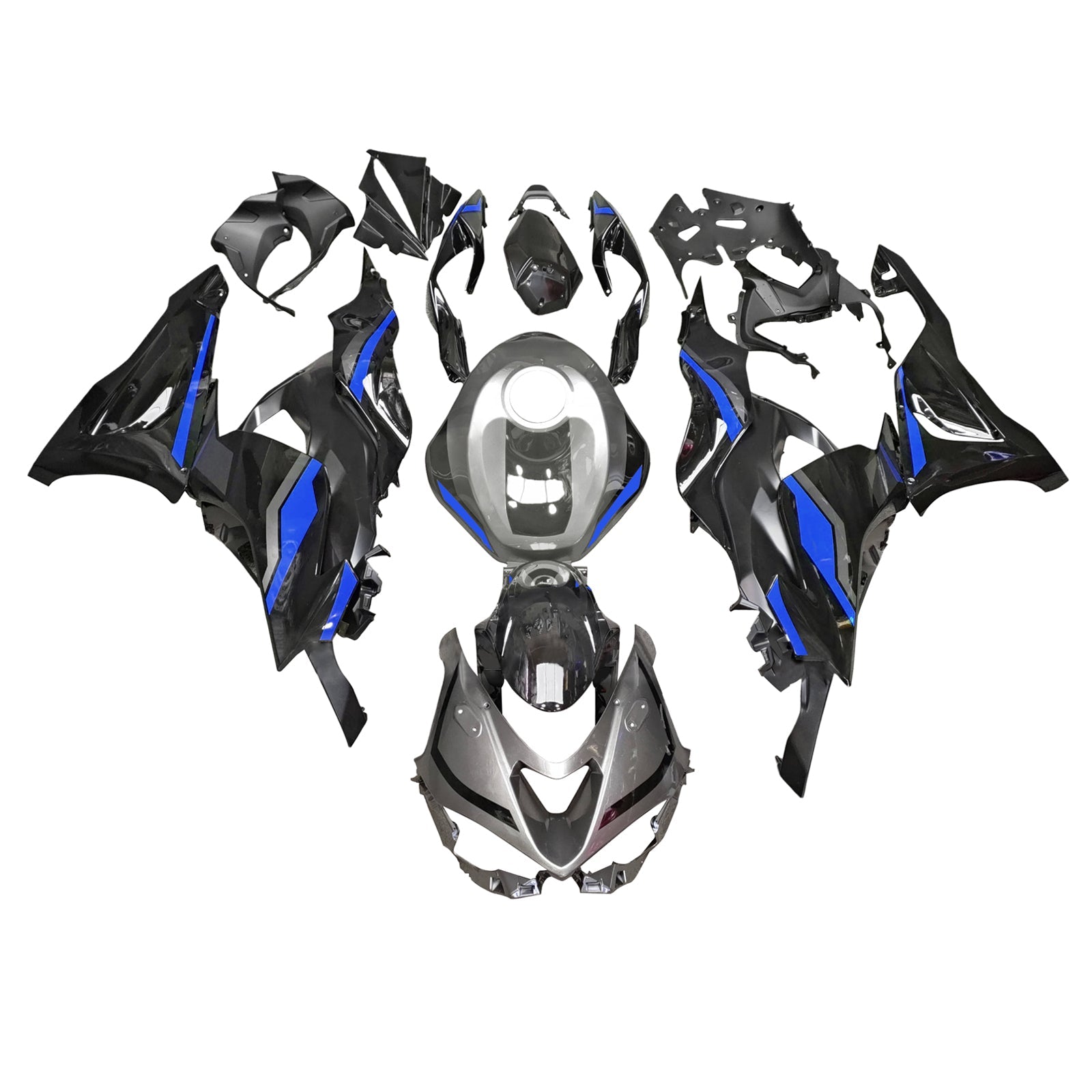 インジェクションフェアリングキット ボディワーク プラスチック ABS カワサキ ZX-6R 2024-2025 に適合 – mikuruma